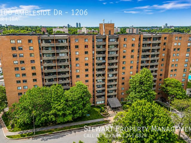 2 BR, 1 BA Apartment 1100 Ambleside Dr, Ottawa, ON K2B 8G6