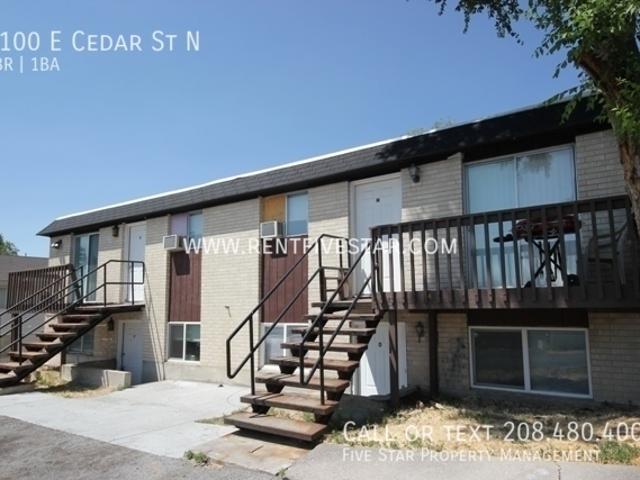 2 BR, 1 BA Apartment 1100 E Cedar St N, Pocatello, ID 83201