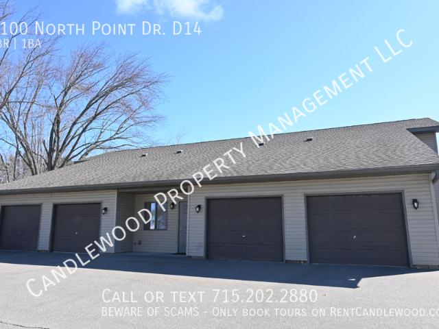 2 BR, 1 BA Apartment 1100 North Point Dr. D14, Stevens Point, WI 54481