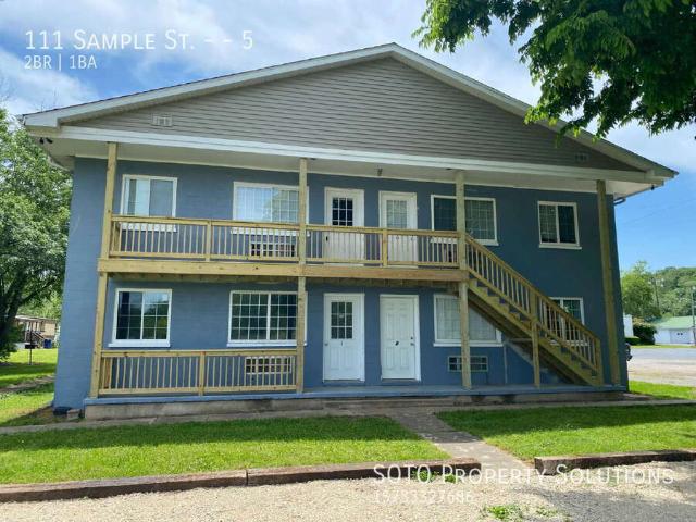 2 BR, 1 BA Apartment 111 Sample St., Marble Hill, MO 63764