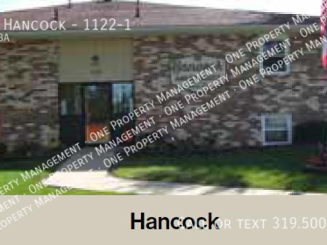 2 BR, 1 BA Apartment 1122 Hancock, Boone, IA 50036