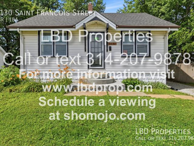 2 BR, 1 BA Apartment 1130 Saint Francois Street, Florissant, MO 63031