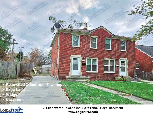2 BR, 1 BA Apartment 11314 Greiner St, Detroit, MI 48234