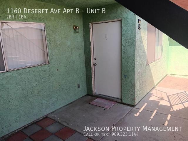 2 BR, 1 BA Apartment 1160 Deseret Ave Apt B, Barstow, CA 92311