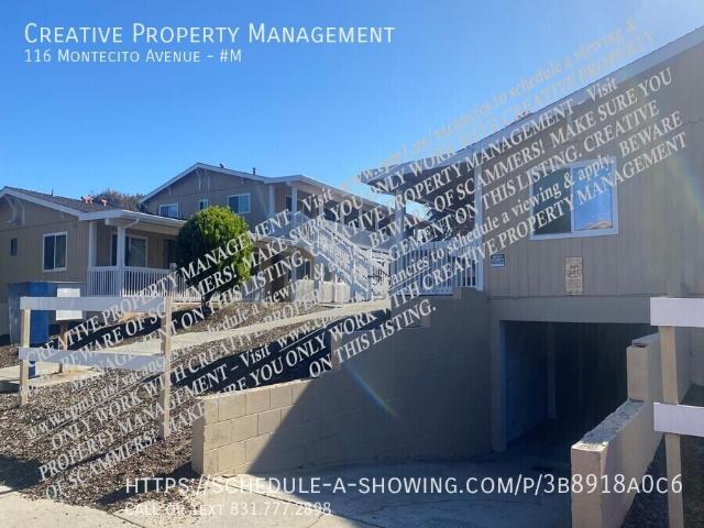 2 BR, 1 BA Apartment 116 Montecito Avenue, Monterey, CA 93940