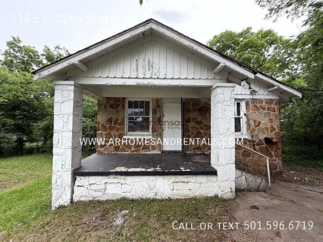 2 BR, 1 BA Apartment 118.5 E. 22nd Street, North Little Rock, AR 72114