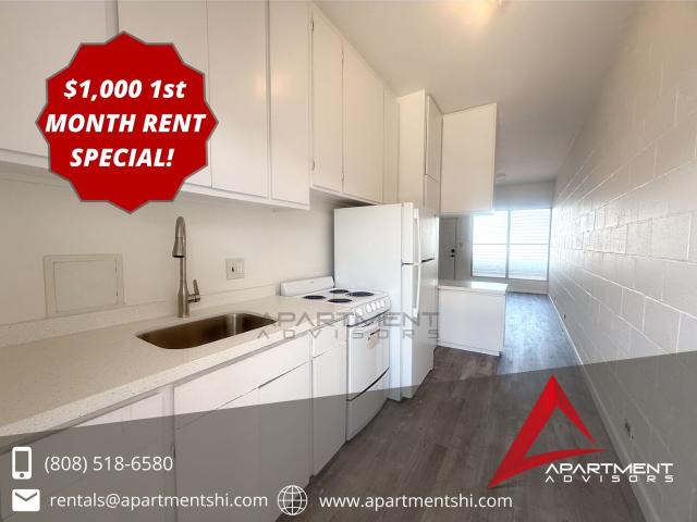 2 BR, 1 BA Apartment 1218 N. School St, Honolulu, HI 96817