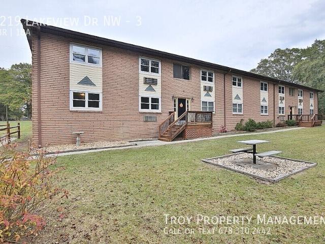 2 BR, 1 BA Apartment 1219 Lakeview Dr NW, Conyers, GA 30012