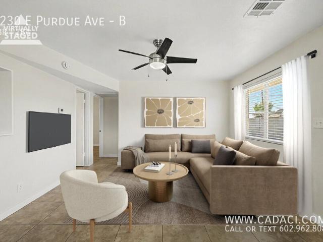 2 BR, 1 BA Apartment 1230 E Purdue Ave, Phoenix, AZ 85020