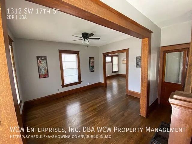 2 BR, 1 BA Apartment 1312 SW 17th St Topeka, KS 66604