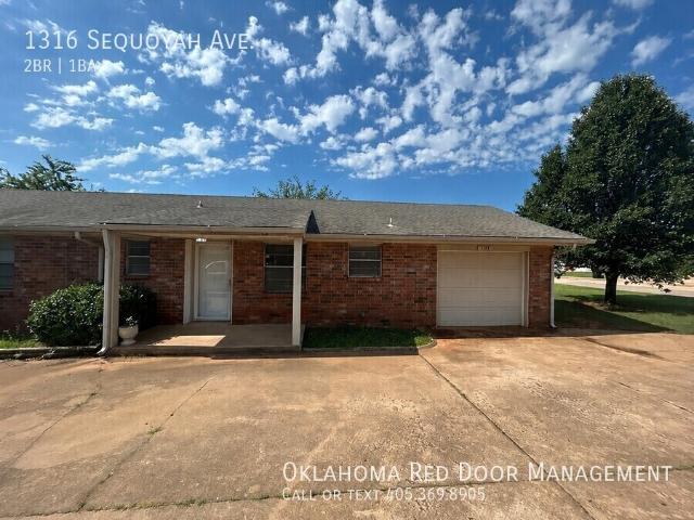 2 BR, 1 BA Apartment 1316 Sequoyah Ave Moore, OK 73160
