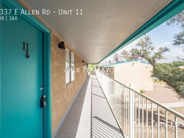 2 BR, 1 BA Apartment 1337 E Allen Rd, Tucson, AZ 85719