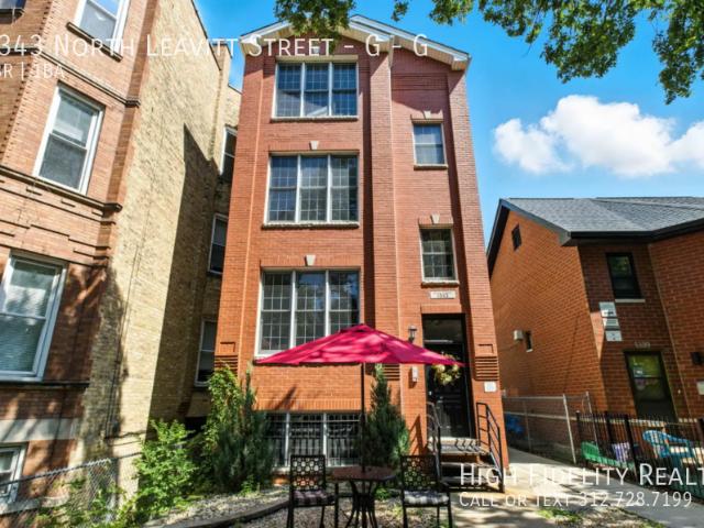 2 BR, 1 BA Apartment 1343 North Leavitt Street G, Chicago, IL 60622