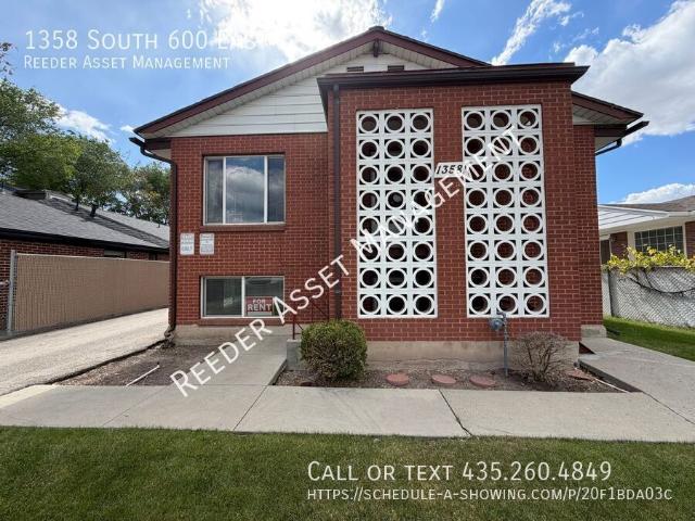 2 BR, 1 BA Apartment 1358 South 600 East, Salt Lake City, UT 84105