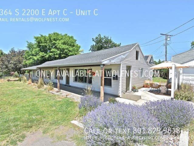 2 BR, 1 BA Apartment 1364 S 2200 E Apt C, Salt Lake City, UT 84108