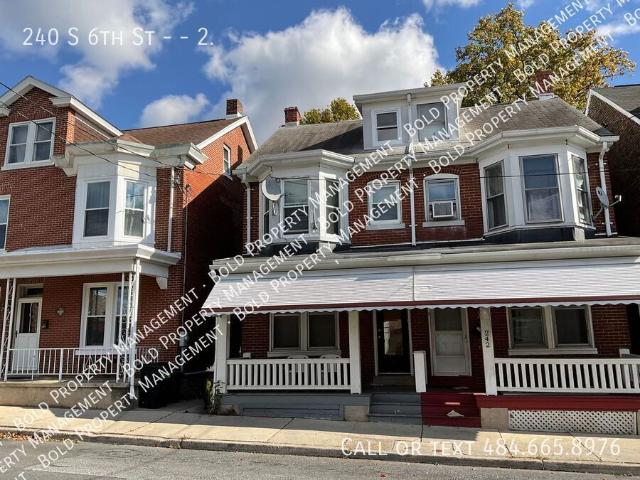 2 BR, 1 BA Apartment 240 S 6th St, Lebanon, PA 17042