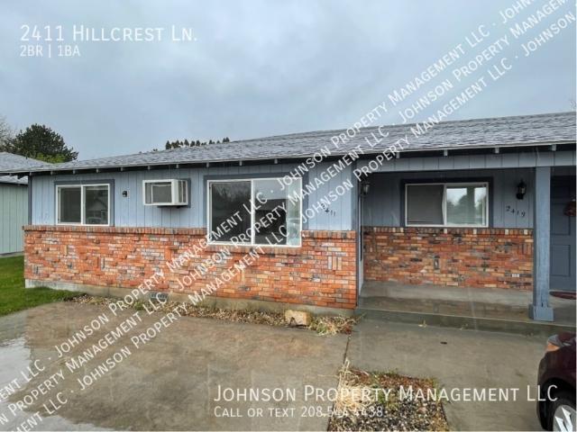 2 BR, 1 BA Apartment 2411 Hillcrest Ln Caldwell, ID 83605