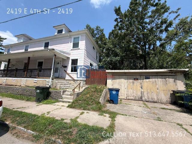 2 BR, 1 BA Apartment 2419 E 4th St, Dayton, OH 45403