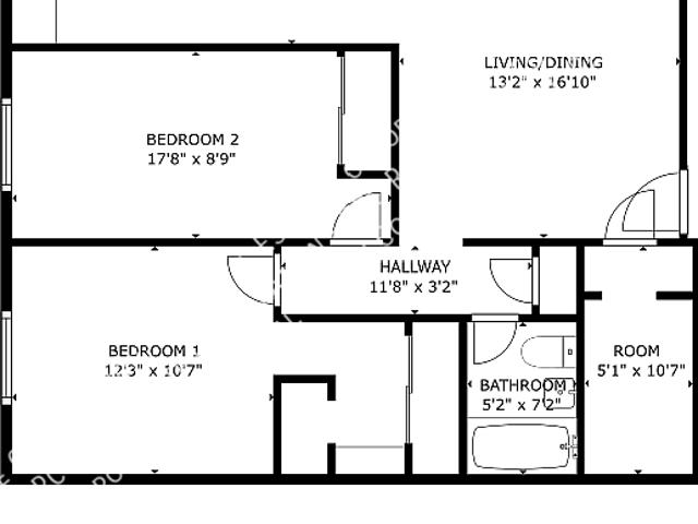 2 BR, 1 BA Apartment 2444 South York Street, Denver, CO 80210