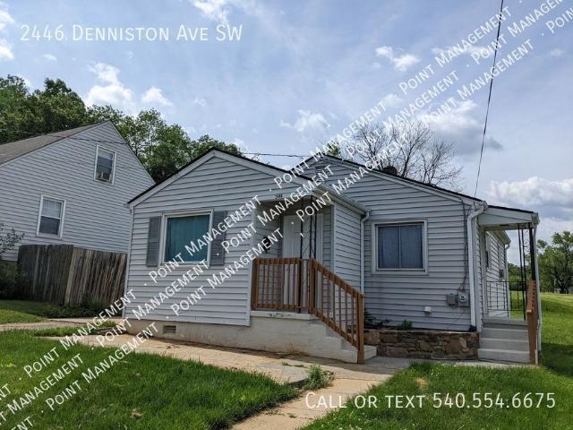 2 BR, 1 BA Apartment 2446 Denniston Ave SW, Roanoke, VA 24015