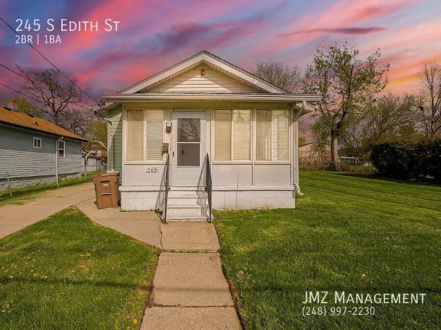 2 BR, 1 BA Apartment 245 S Edith St, Pontiac, MI 48342