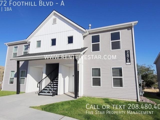 2 BR, 1 BA Apartment 2472 Foothill Blvd, Pocatello, ID 83204