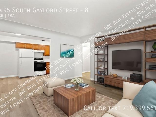 2 BR, 1 BA Apartment 2495 South Gaylord Street, Denver, CO 80210