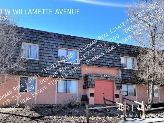2 BR, 1 BA Apartment 2549 W WILLAMETTE AVENUE, COLORADO SPRINGS, CO 80904