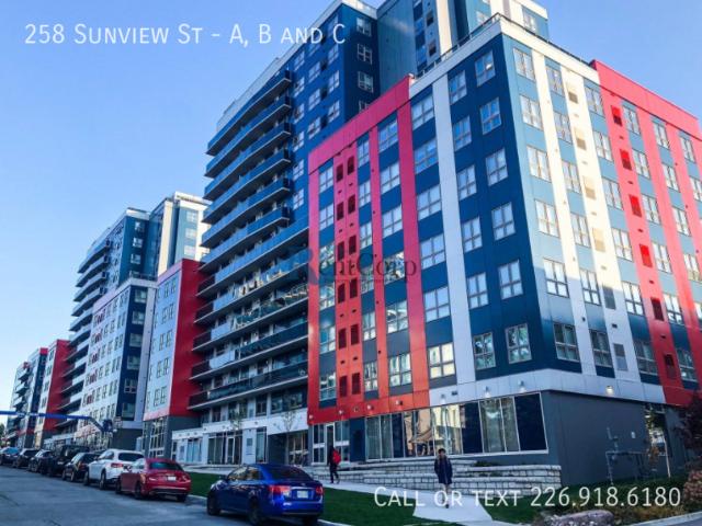 2 BR, 1 BA Apartment 258 Sunview Street A, B and C 1, Waterloo, ON N2L 3V9