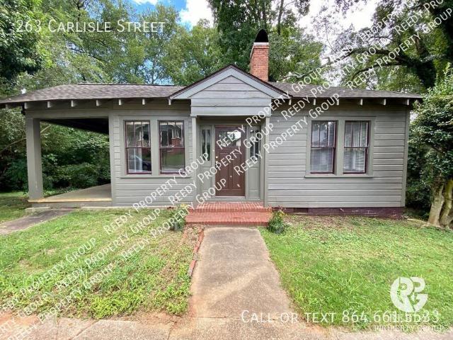 2 BR, 1 BA Apartment 263 Carlisle Street, Spartanburg, SC 29306