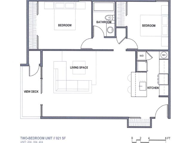 2 BR, 1 BA Apartment 2600 Eastlake Ave E, Seattle, WA 98102
