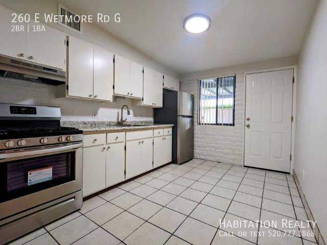 2 BR, 1 BA Apartment 260 E Wetmore Rd G, Tucson, AZ 85705