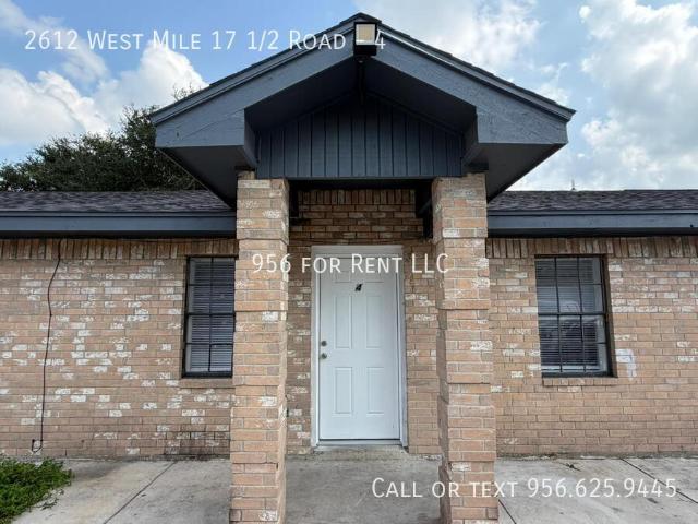 2 BR, 1 BA Apartment 2612 West Mile 17 1/2 Road, Edinburg, TX 78541