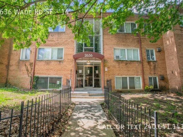 2 BR, 1 BA Apartment 2636 Wade Rd SE, Washington, DC 20020