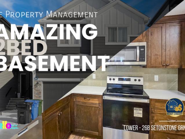 2 BR, 1 BA Apartment 26B Setonstone Grn SE, Calgary, AB T3M 3R2