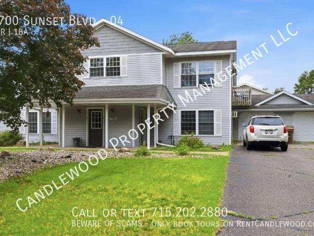 2 BR, 1 BA Apartment 2700 Sunset Blvd, Stevens Point, WI 54481