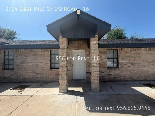 2 BR, 1 BA Apartment 2714 West Mile 17 1/2 Road, Edinburg, TX 78541