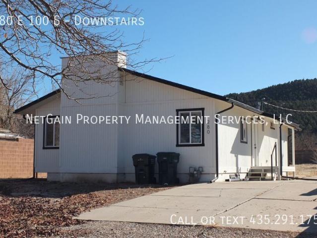 2 BR, 1 BA Apartment 280 E 100 S, Parowan, UT 84761
