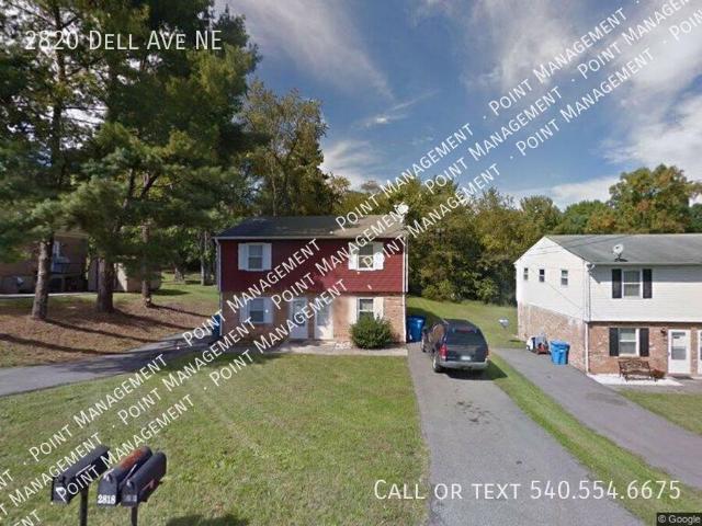 2 BR, 1 BA Apartment 2820 Dell Ave NE, Roanoke, VA 24012
