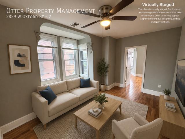 2 BR, 1 BA Apartment 2829 W Oxford St, Philadelphia, PA 19121