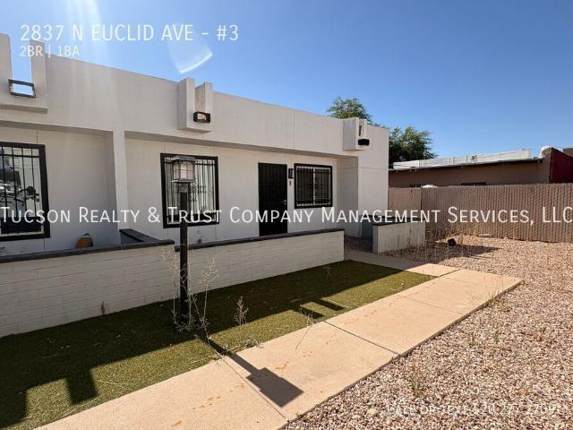 2 BR, 1 BA Apartment 2837 N EUCLID AVE, TUCSON, AZ 85719