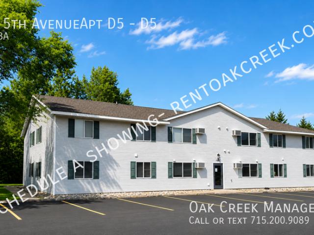 2 BR, 1 BA Apartment 2901 5th AvenueApt D5, Stevens Point, WI 54481