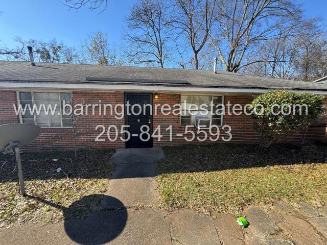 2 BR, 1 BA Apartment 2916 24th Street Ensley, Birmingham, AL 35208