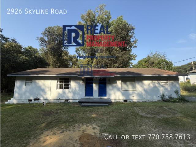 2 BR, 1 BA Apartment 2926 Skyline Road, Macon, GA 31211