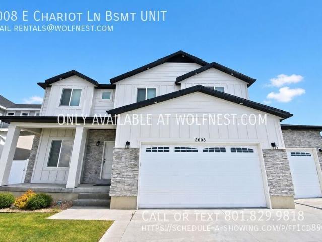 2 BR, 1 BA Apartment 2008 E Chariot Ln Bsmt UNIT, Spanish Fork, UT 84660