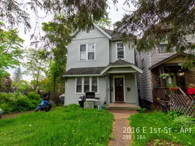 2 BR, 1 BA Apartment 2016 E 1st St, Duluth, MN 55812