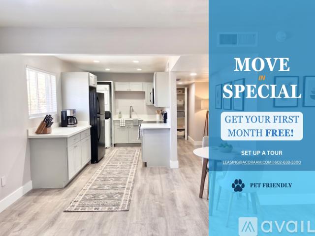2 BR, 1 BA Apartment 2019 E Turney Ave, Unit 11R, Phoenix, AZ 85014