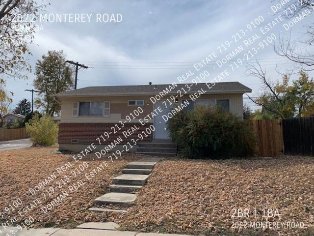 2 BR, 1 BA Apartment 2022 MONTEREY ROAD, COLORADO SPRINGS, CO 80910