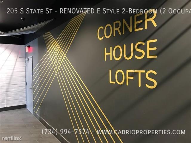 2 BR, 1 BA Apartment 205 S State St, Ann Arbor, MI 48104