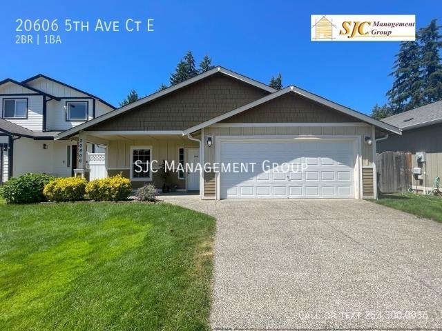 2 BR, 1 BA Apartment 20606 5th Ave Ct E, Spanaway, WA 98387